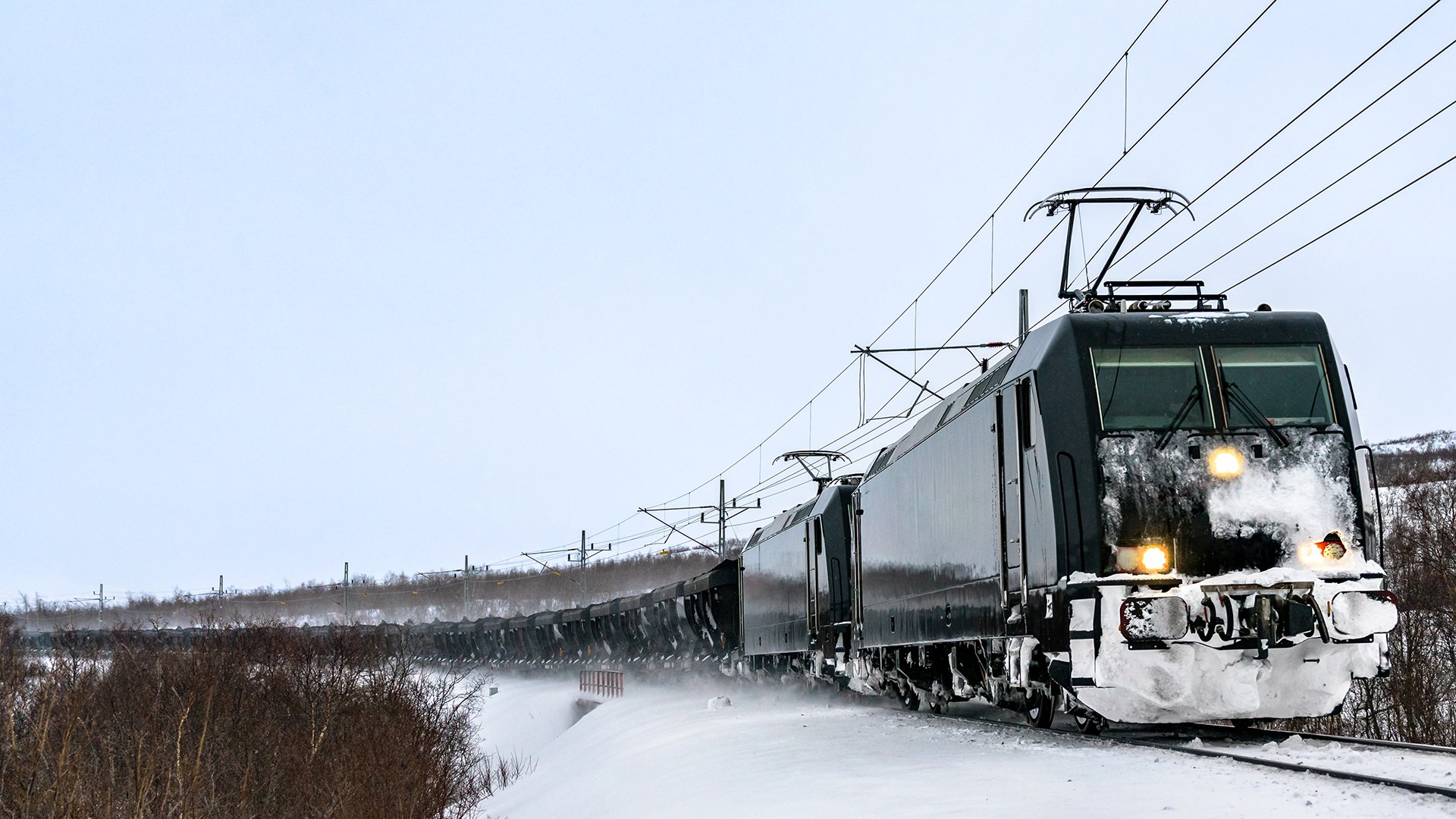 Unusual wheel damage behind derailment on the Swedish Iron Ore Line ...