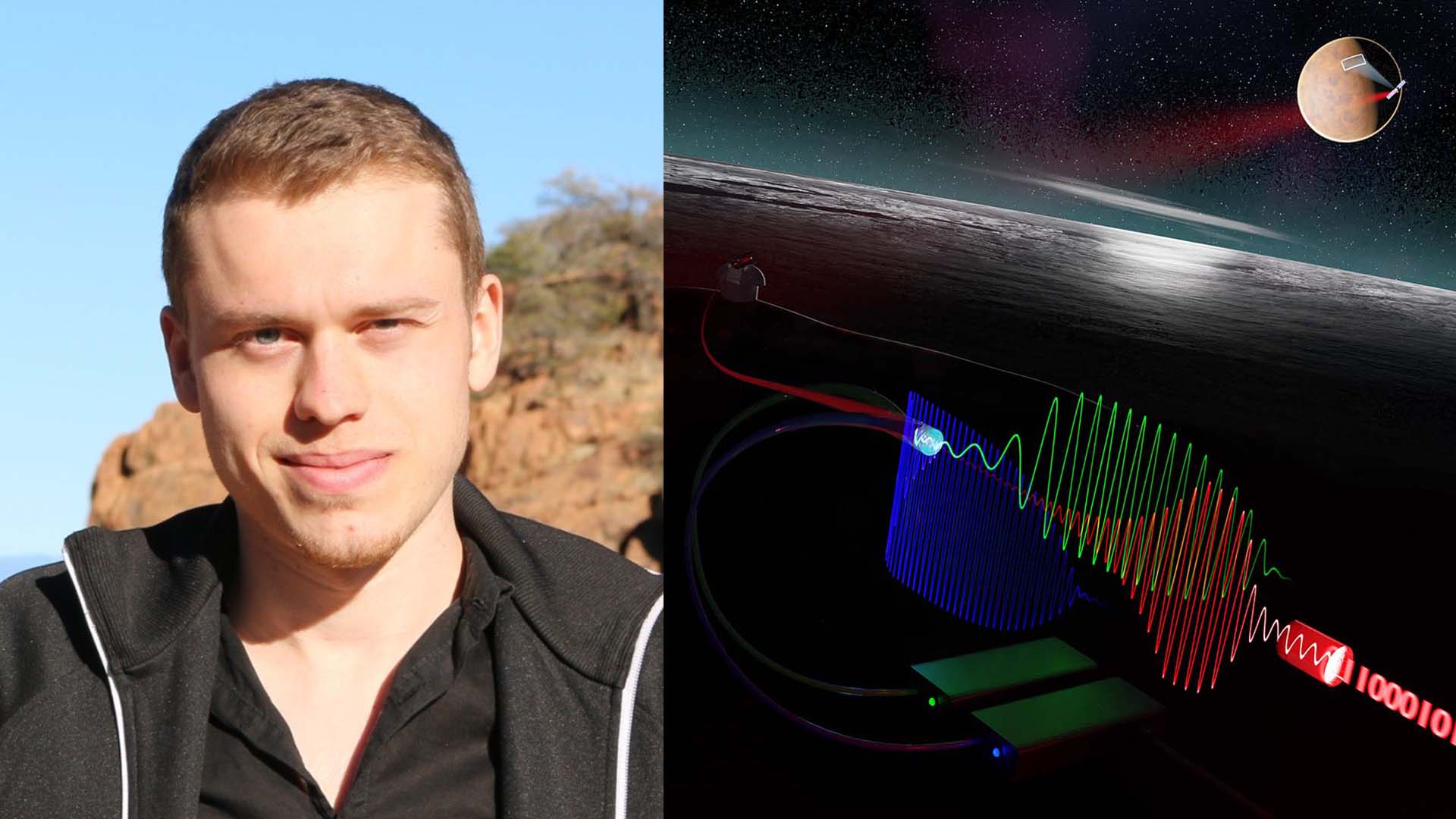 PhD thesis on laser communication in space awarded