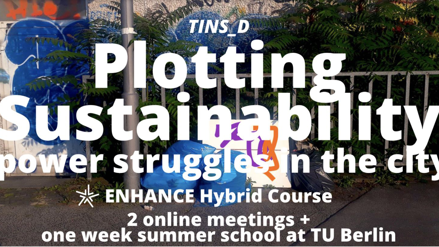 ENHANCE Summer School – Plotting Sustainability