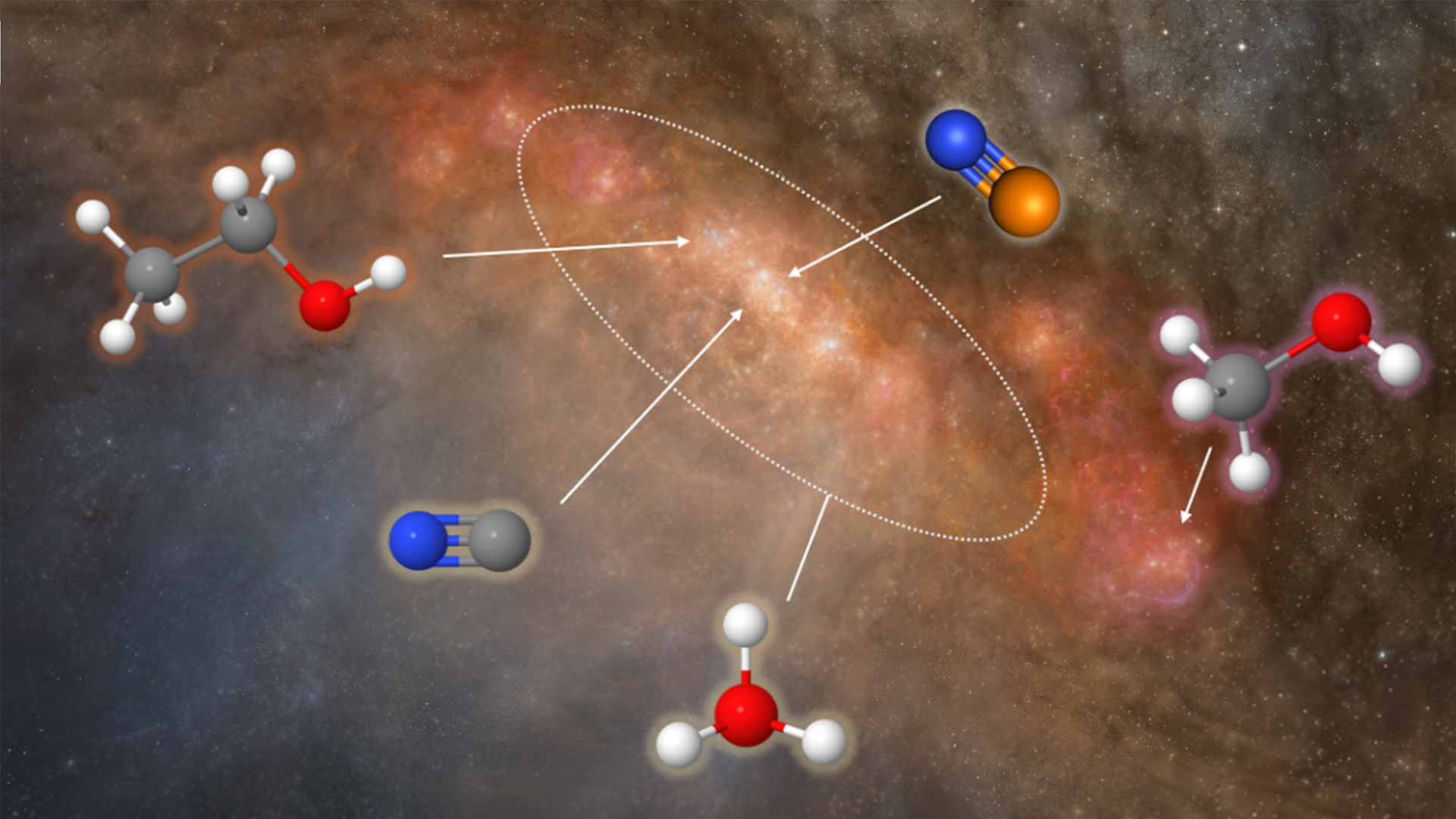 Multitude of molecules in busy star factory | Chalmers