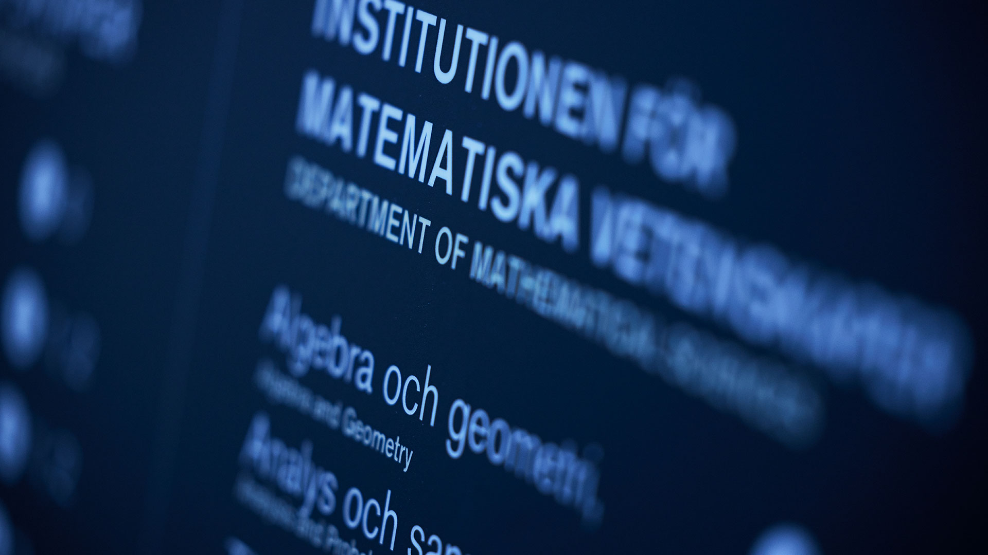 Guests at Mathematical Sciences | Chalmers