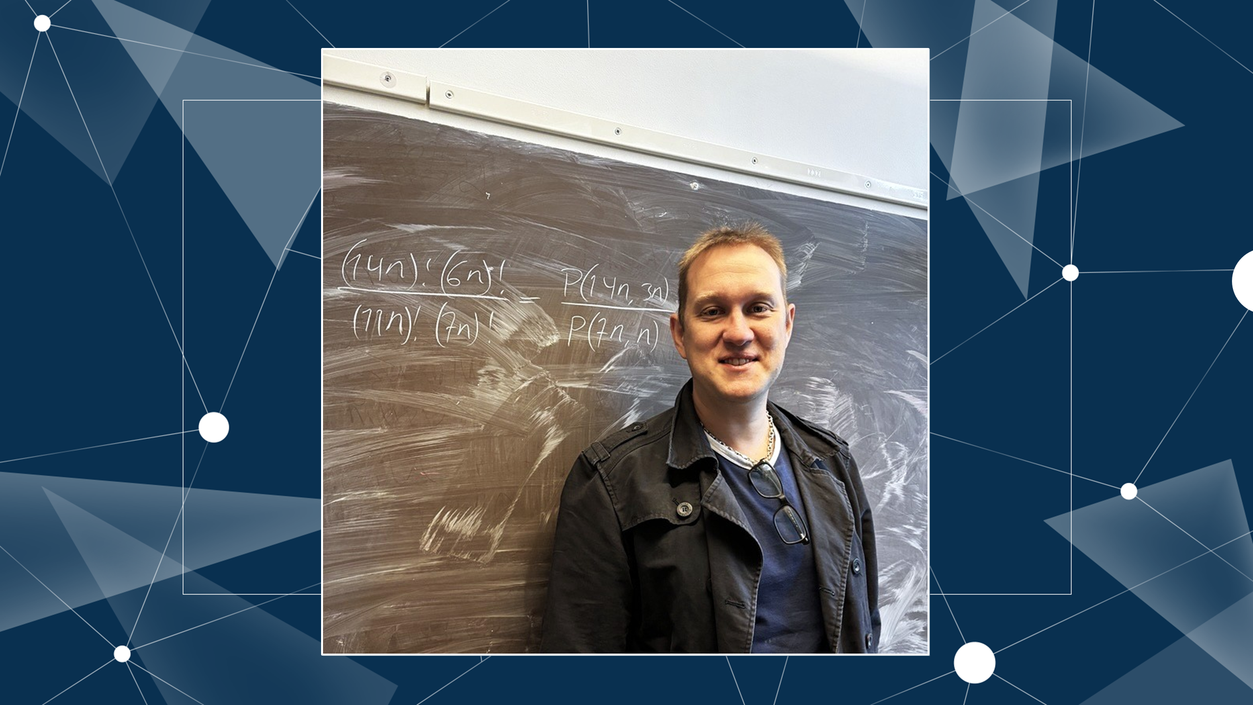Anslag till matematikern Dennis Eriksson från Vergstiftelsen | Chalmers