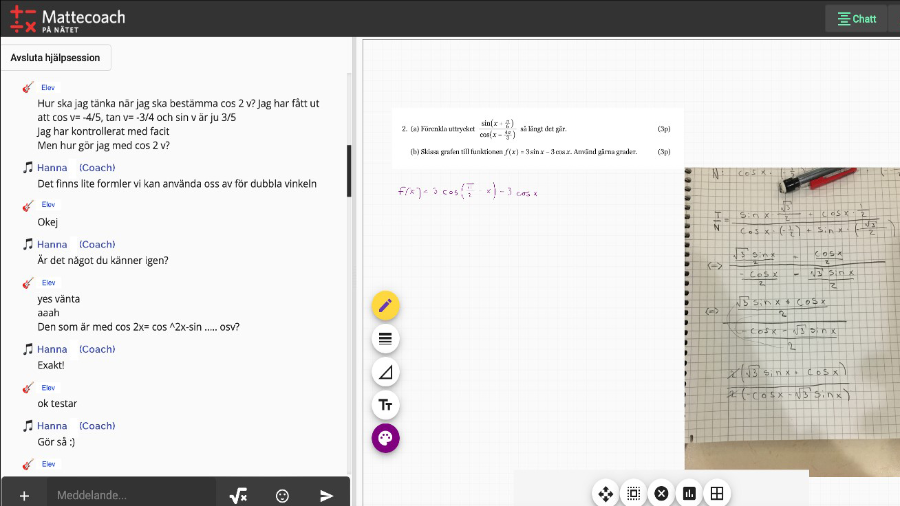 Opportunity to grow for Math coach online